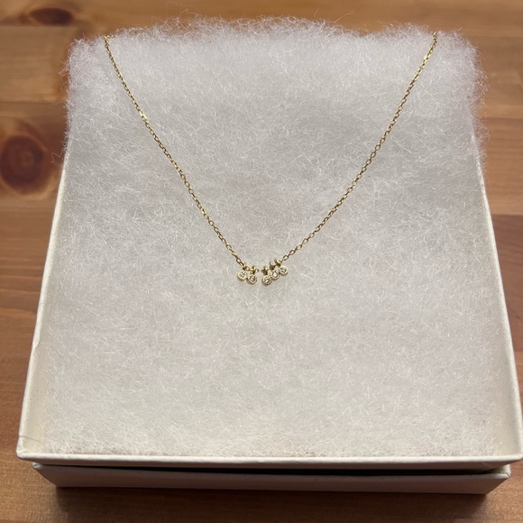 Jewelry | Jennie Kwon Milestone Diamond Necklace 14k Gold | Poshmark